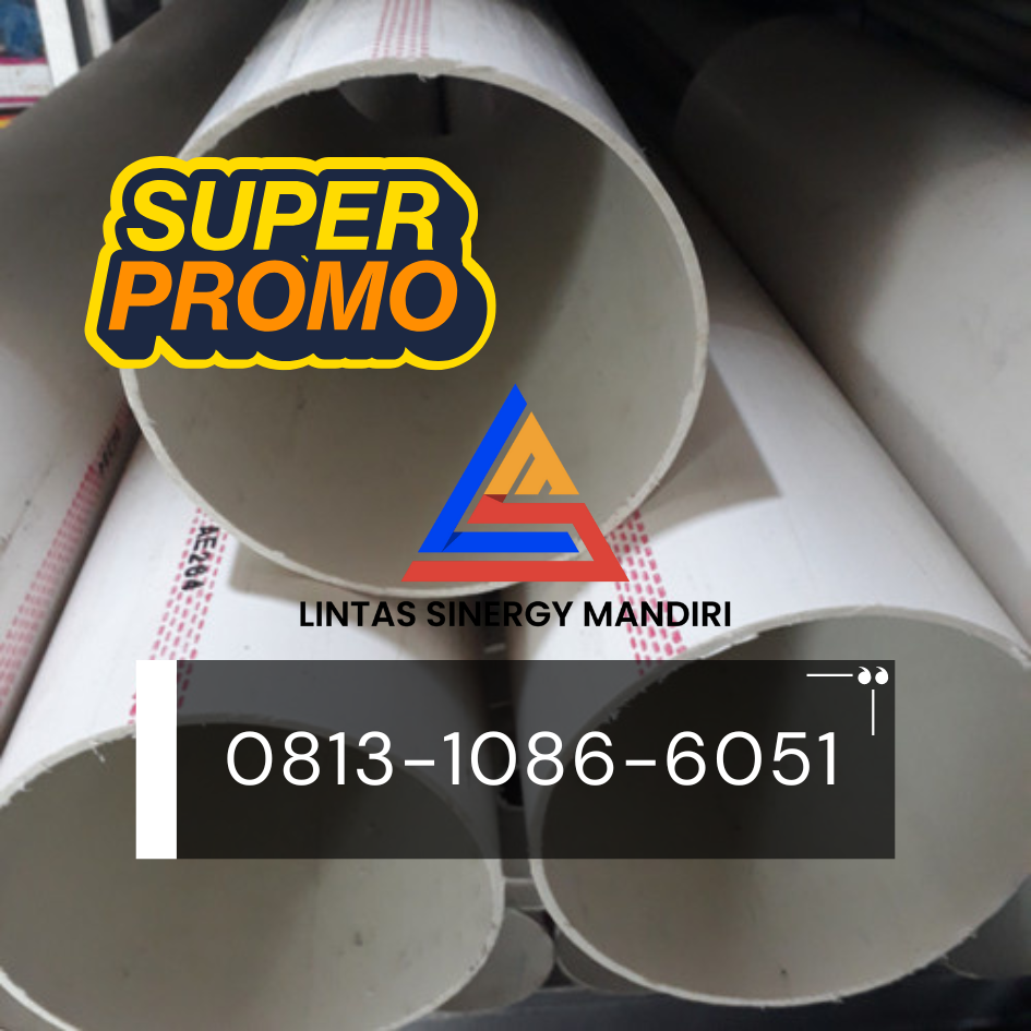 Distributor Pipa PVC Murah di Tegal | WA : 0813-1086-6051